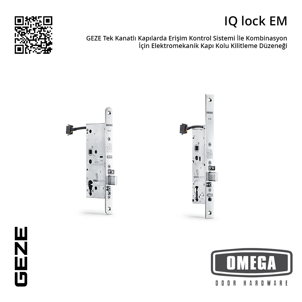GEZE Tek Kanatlı Kapılarda Erişim Kontrol Sistemi İle Kombinasyon İçin ...